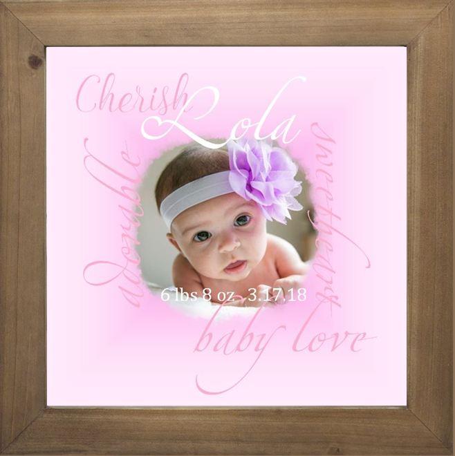 BABY GIRL FRAME – imagiframes